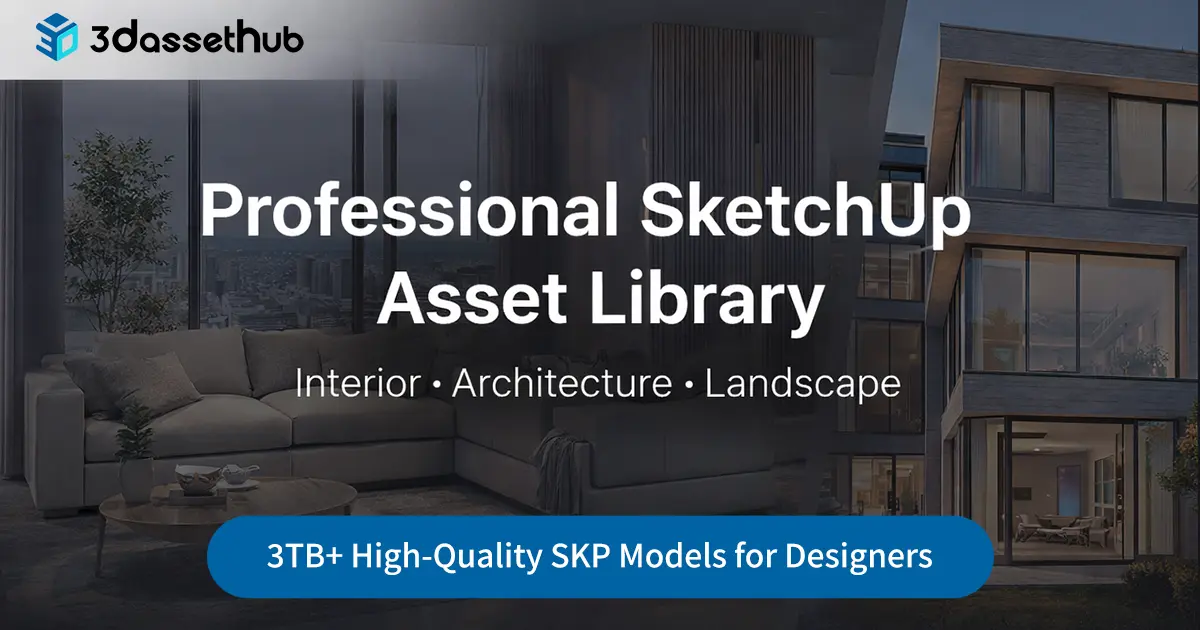 SketchUp Models Marketplace | SKP Assets & Bundles