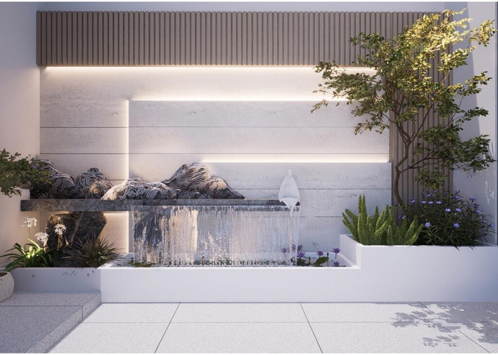 Water Walls & Fountains SKP SketchUp Models Download - 45 Sets|IDSU3008 ...